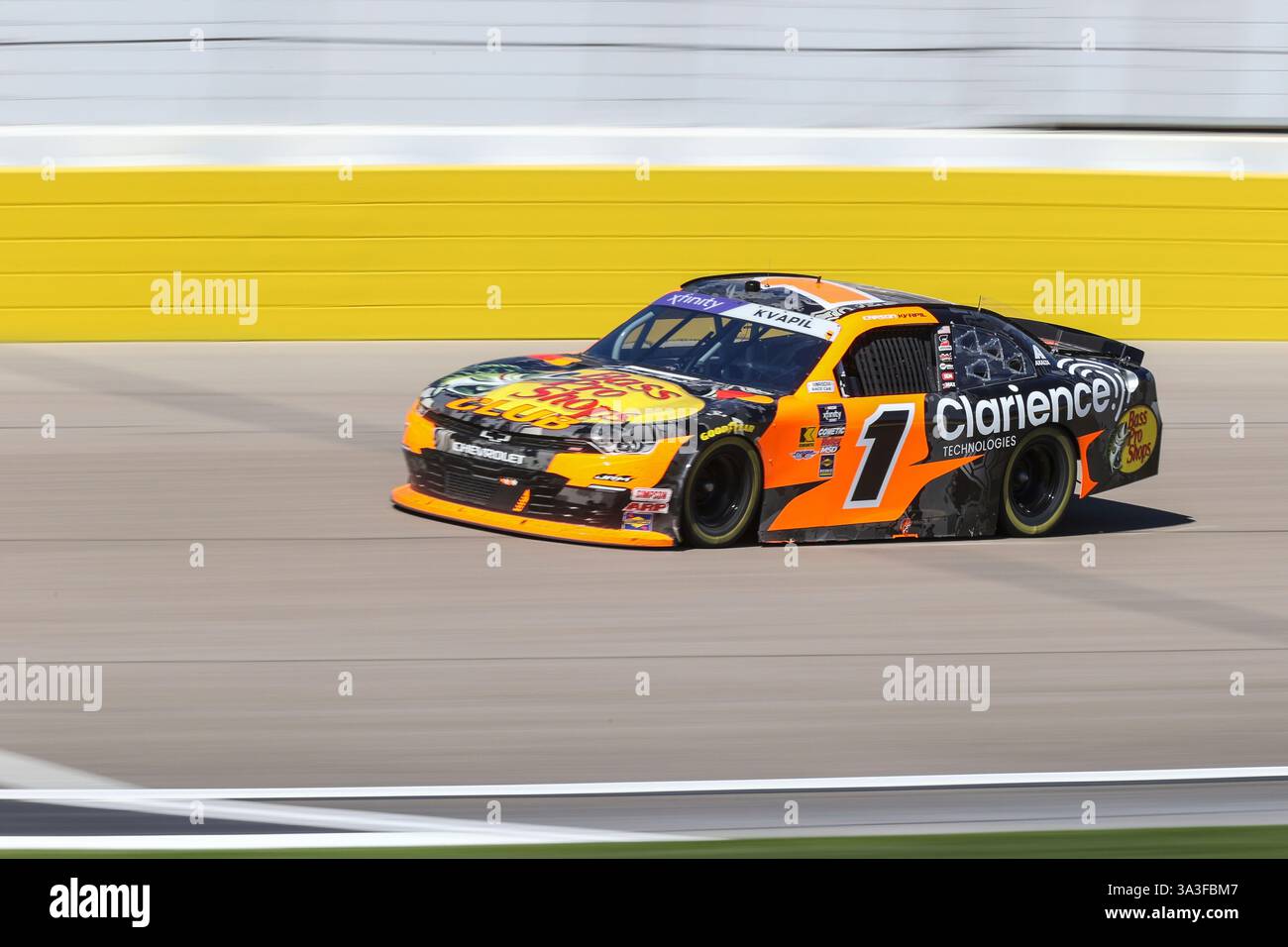 LAS VEGAS, NV - MARCH 15: Carson Kvapil (#1 JR Motorsports Bass Pro ...