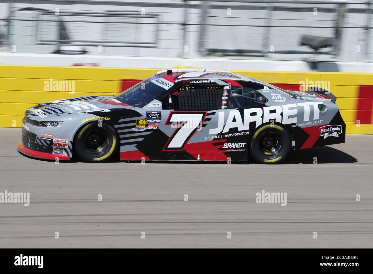 LAS VEGAS, NV - MARCH 15: Justin Allgaier (#7 JR Motorsports Jarrett ...