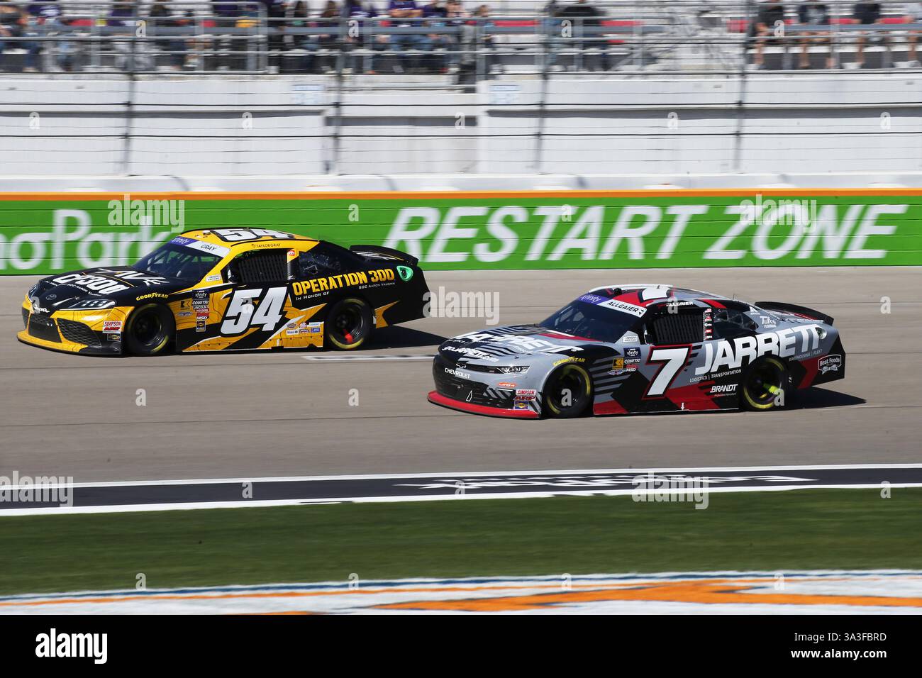 LAS VEGAS, NV - MARCH 15: Justin Allgaier (#7 JR Motorsports Jarrett ...