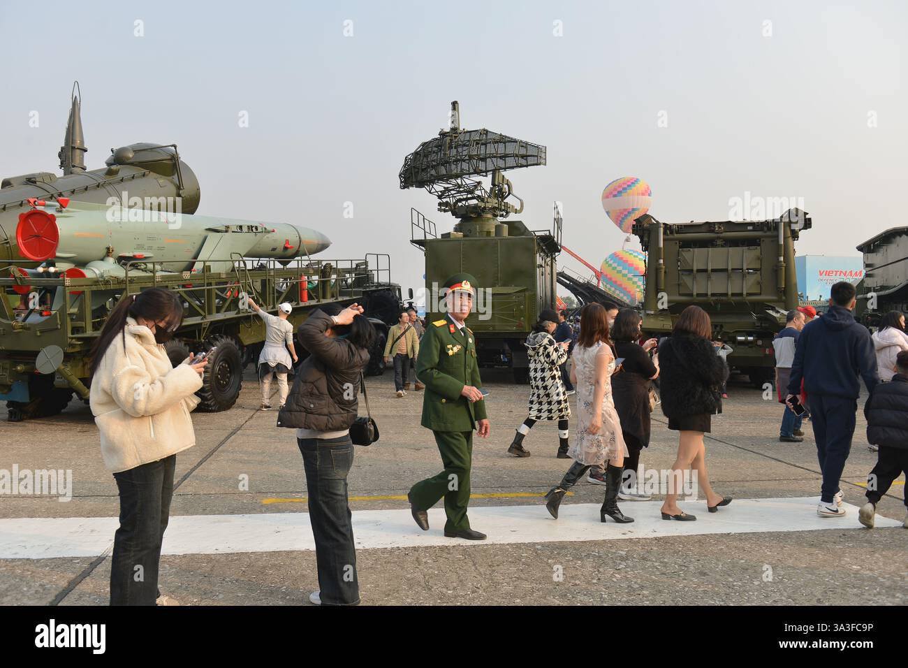 Ha Noi Vietnam December 21, 2024: International defense exhibition in ...