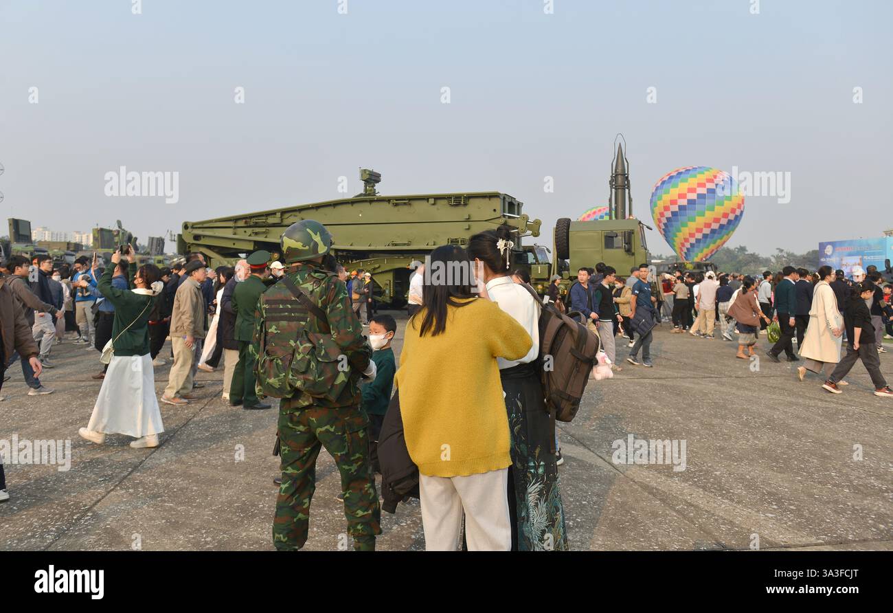 Ha Noi Vietnam December 21, 2024: International defense exhibition in ...