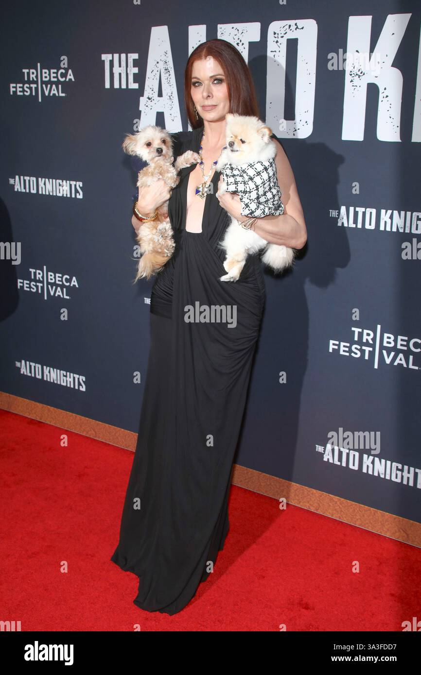 Actor Debra Messing attends the world premiere of "The Alto Knights" at ...
