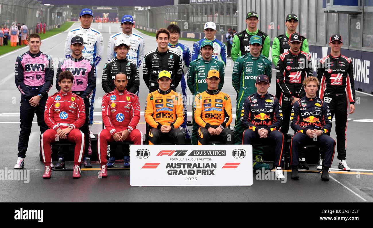 16 March 2025, Australia, Melbourne: Motorsport: Formula 1 World ...