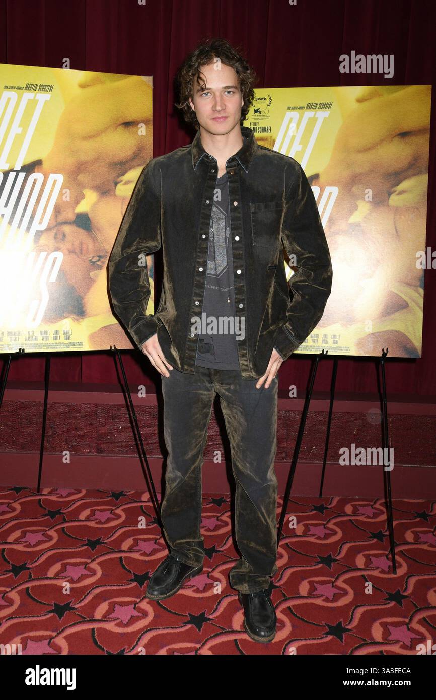 Ny. 15th Mar, 2025. Jack Irv at arrivals for PET SHOP DAYS Premiere ...