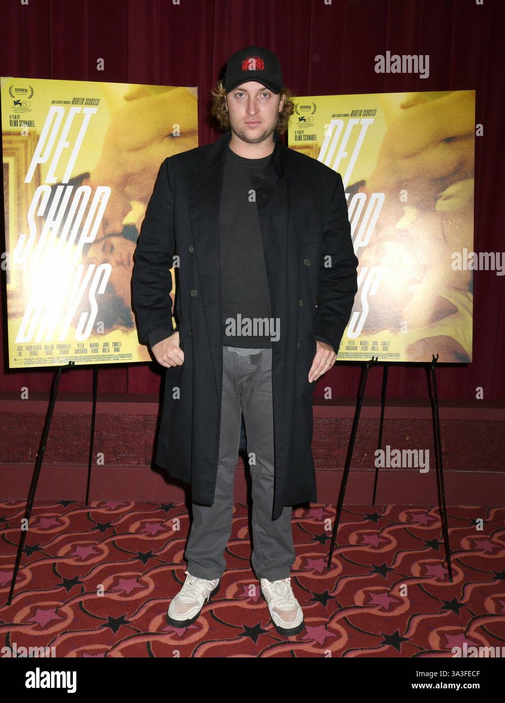Ny. 15th Mar, 2025. Olmo Schnabel at arrivals for PET SHOP DAYS ...