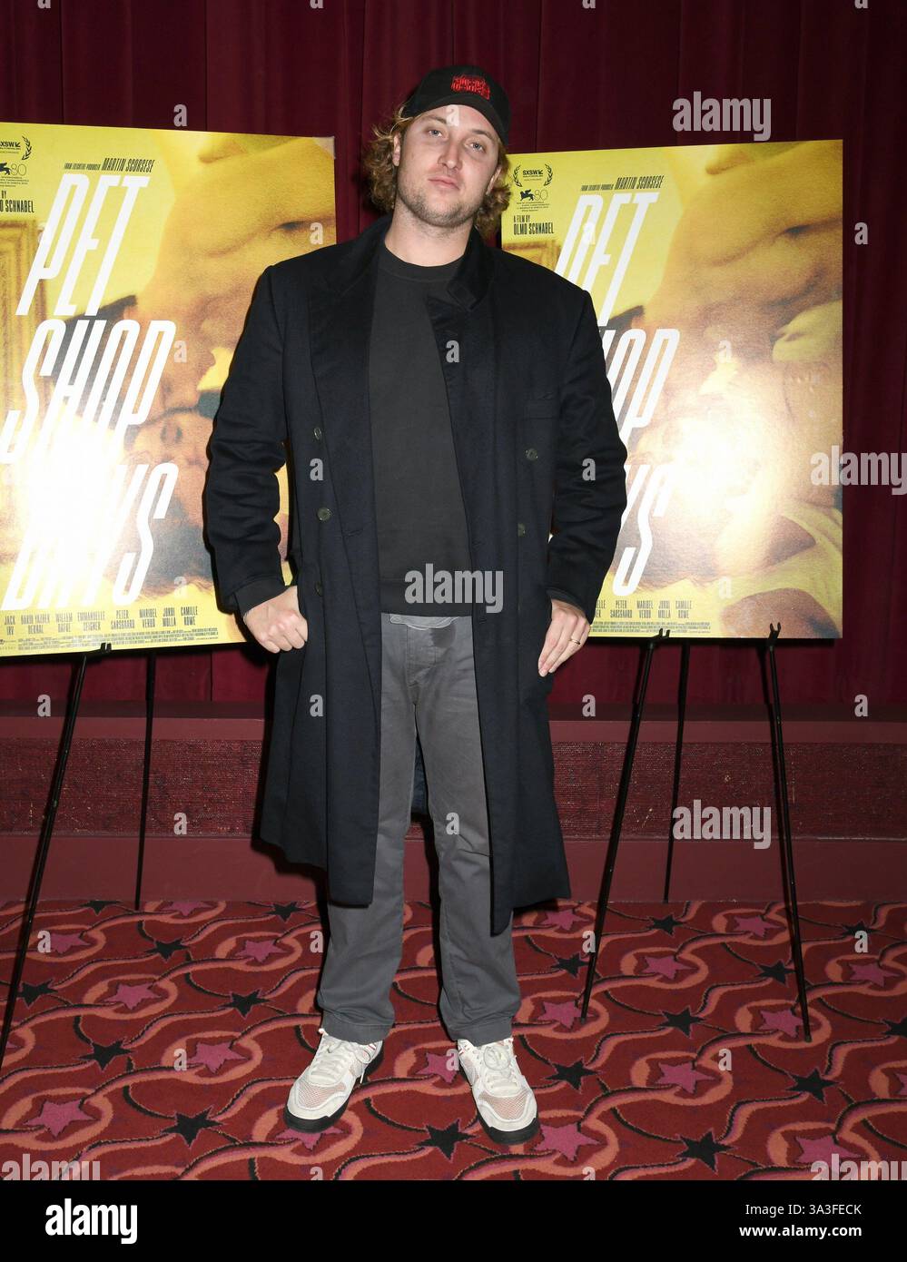 Ny. 15th Mar, 2025. Olmo Schnabel at arrivals for PET SHOP DAYS ...