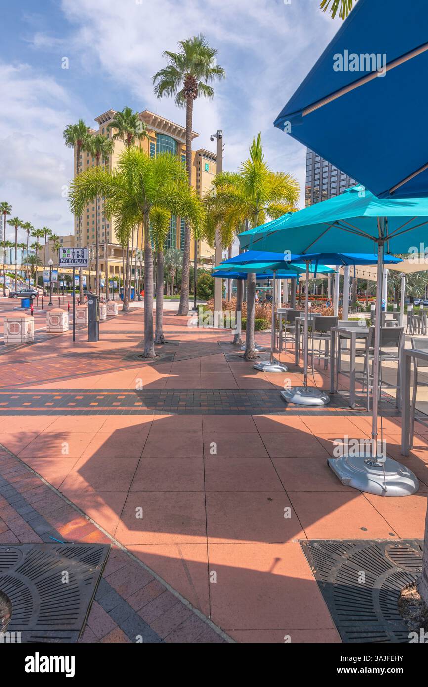 Florida pedestrian street near hi-res stock photography and images - Alamy