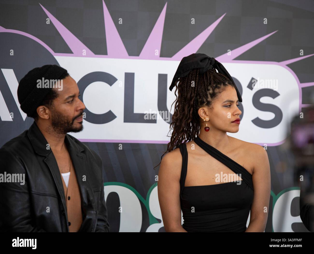 Austin, TX. March 9, 2025. Cast of Dutchman (SXSW debut), including ...