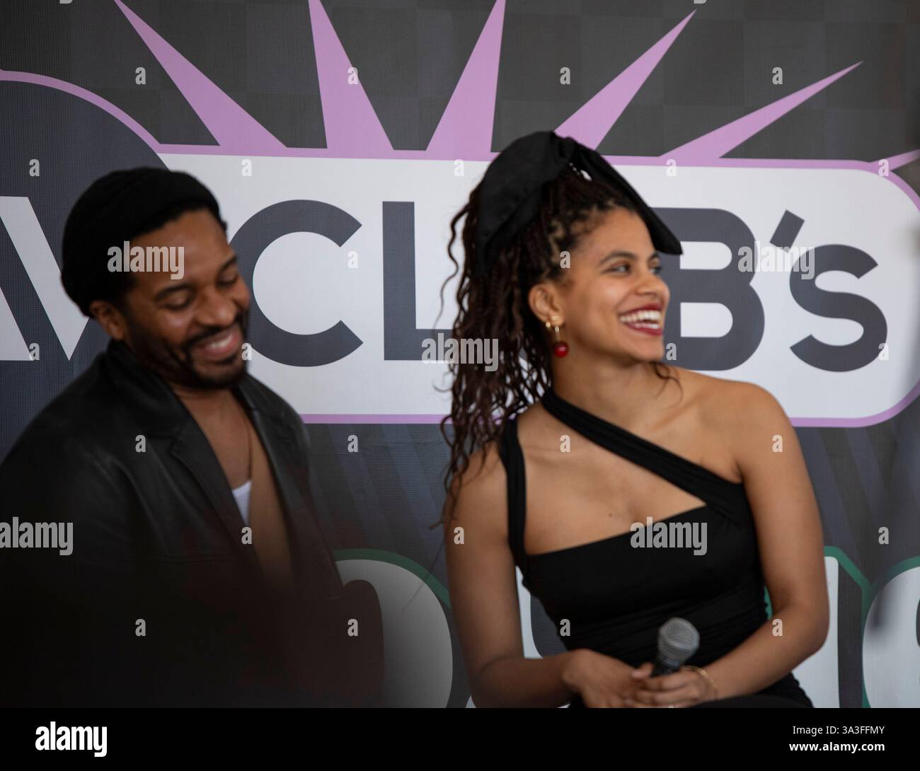 Austin, TX. March 9, 2025. Cast of Dutchman (SXSW debut), including ...