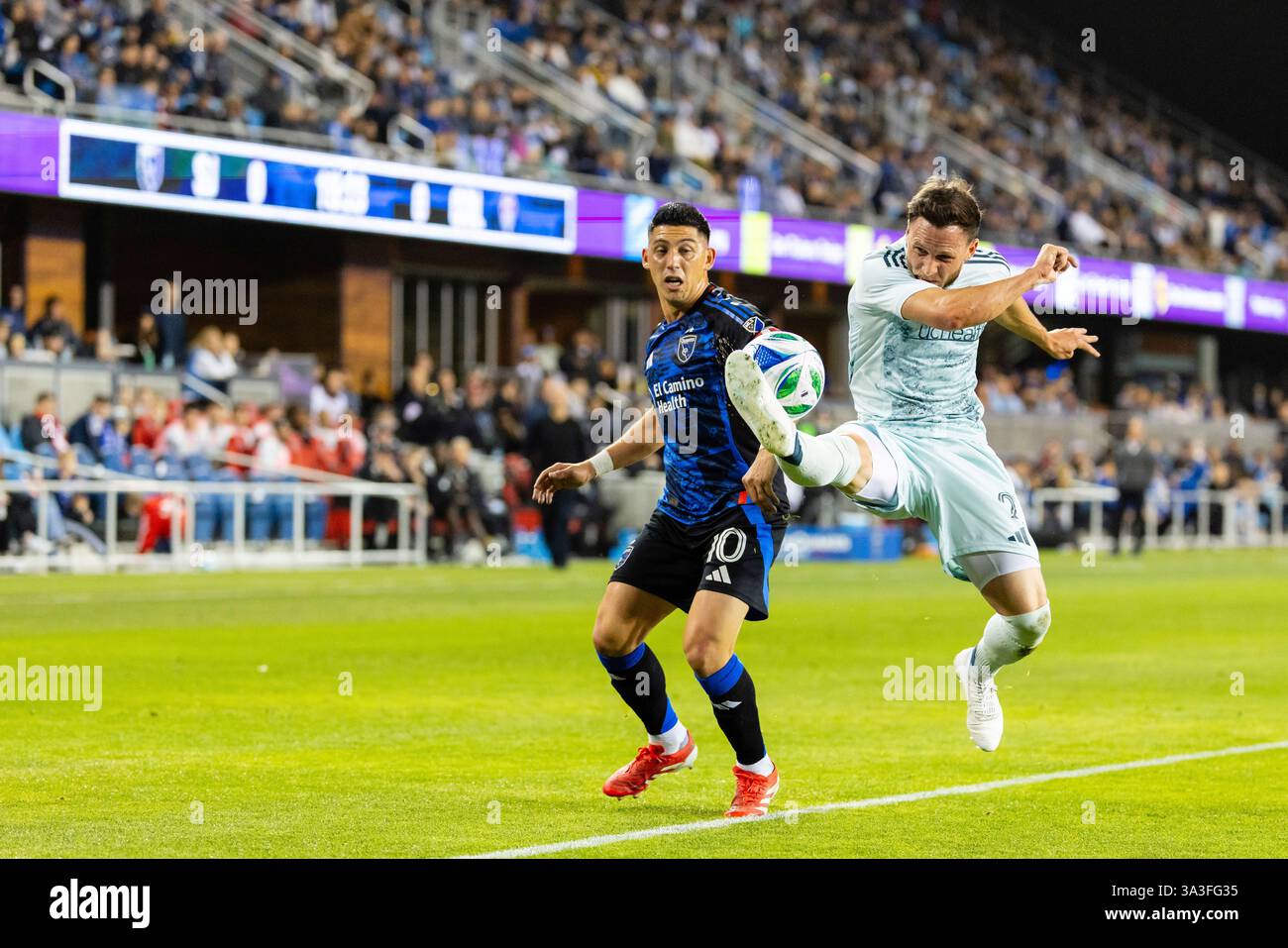 SAN JOSE, CA - MARCH 15: Keegan Rosenberry #2 of Colorado Rapids and ...