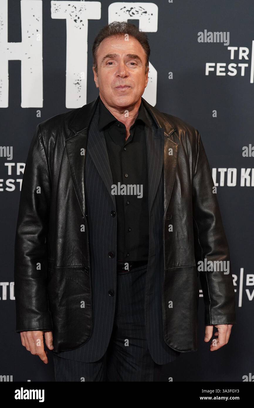 Ny. 15th Mar, 2025. Michael Rispoli at arrivals for THE ALTO KNIGHTS ...