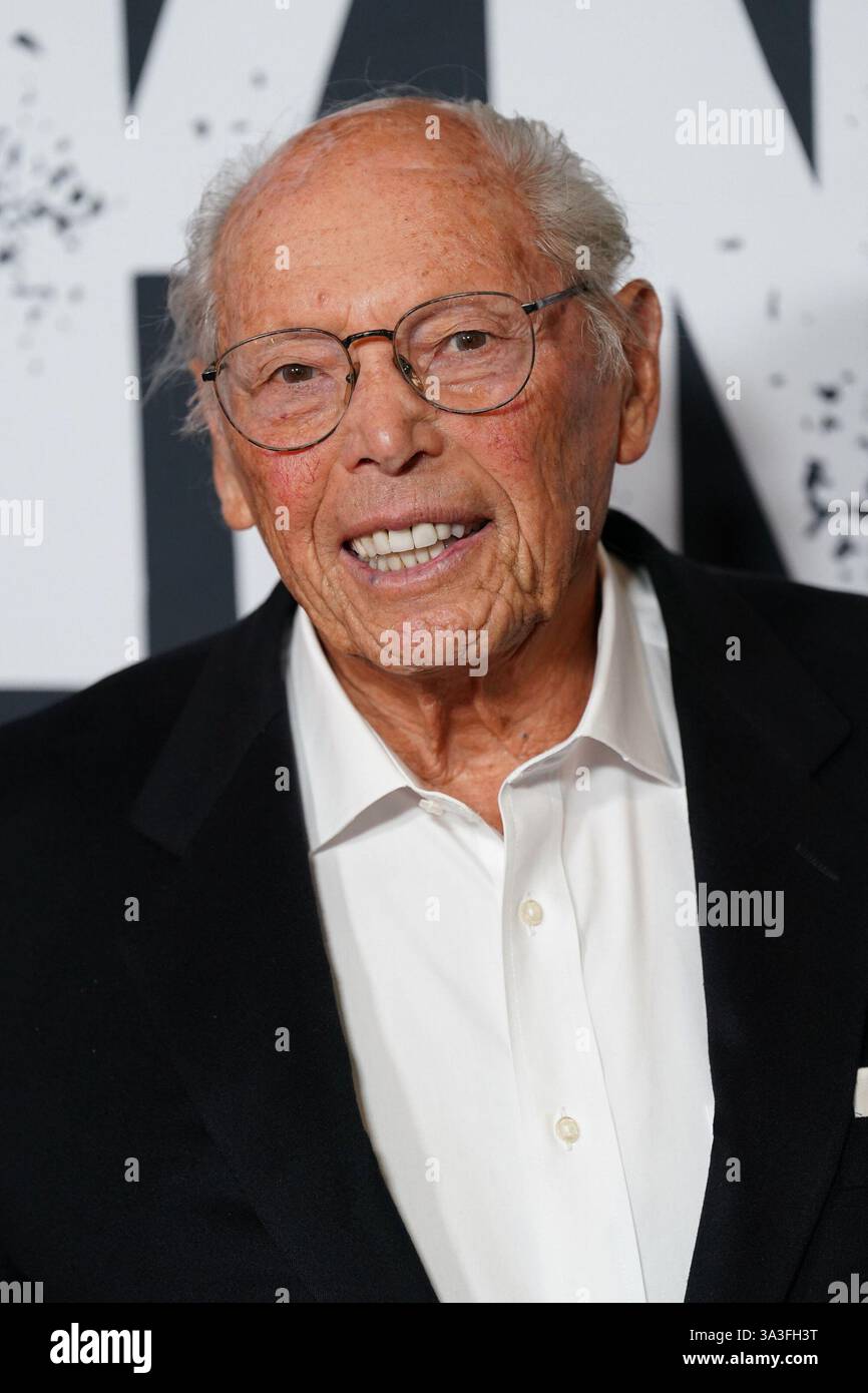 Ny. 15th Mar, 2025. Irwin Winkler at arrivals for THE ALTO KNIGHTS ...