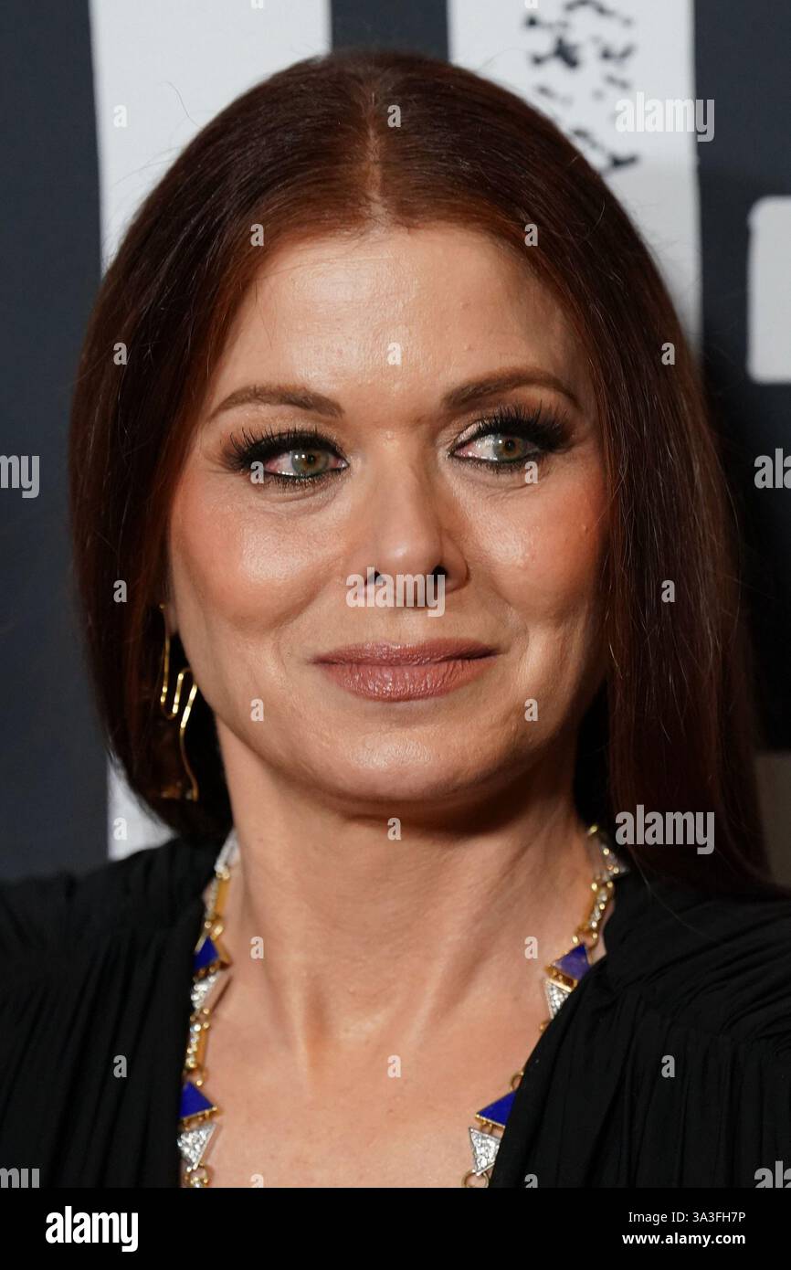 Ny. 15th Mar, 2025. Debra Messing at arrivals for THE ALTO KNIGHTS ...