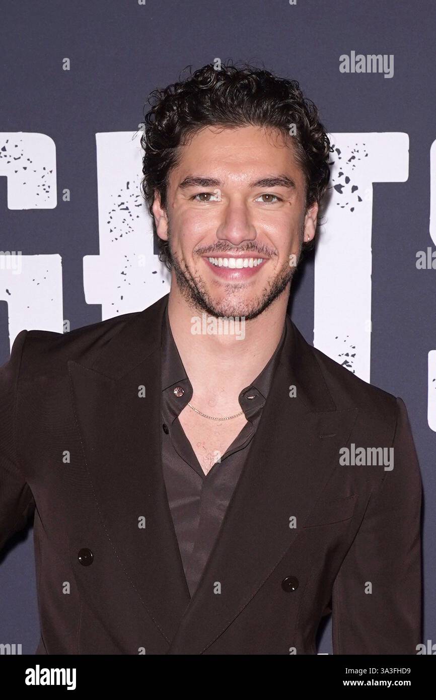 Ny. 15th Mar, 2025. Belmont Cameli at arrivals for THE ALTO KNIGHTS ...