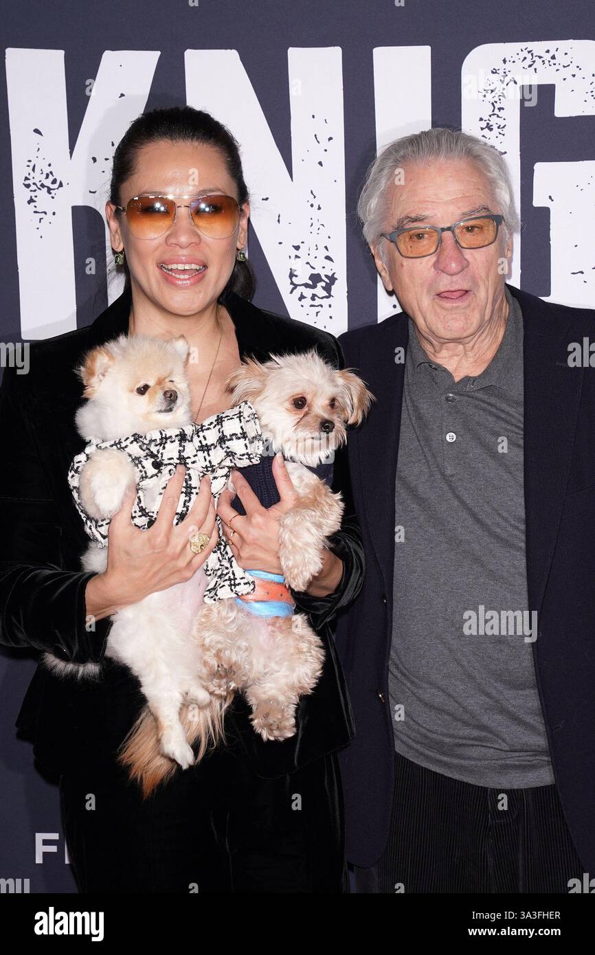 Ny. 15th Mar, 2025. Tiffany Chen, Robert De Niro at arrivals for THE ...