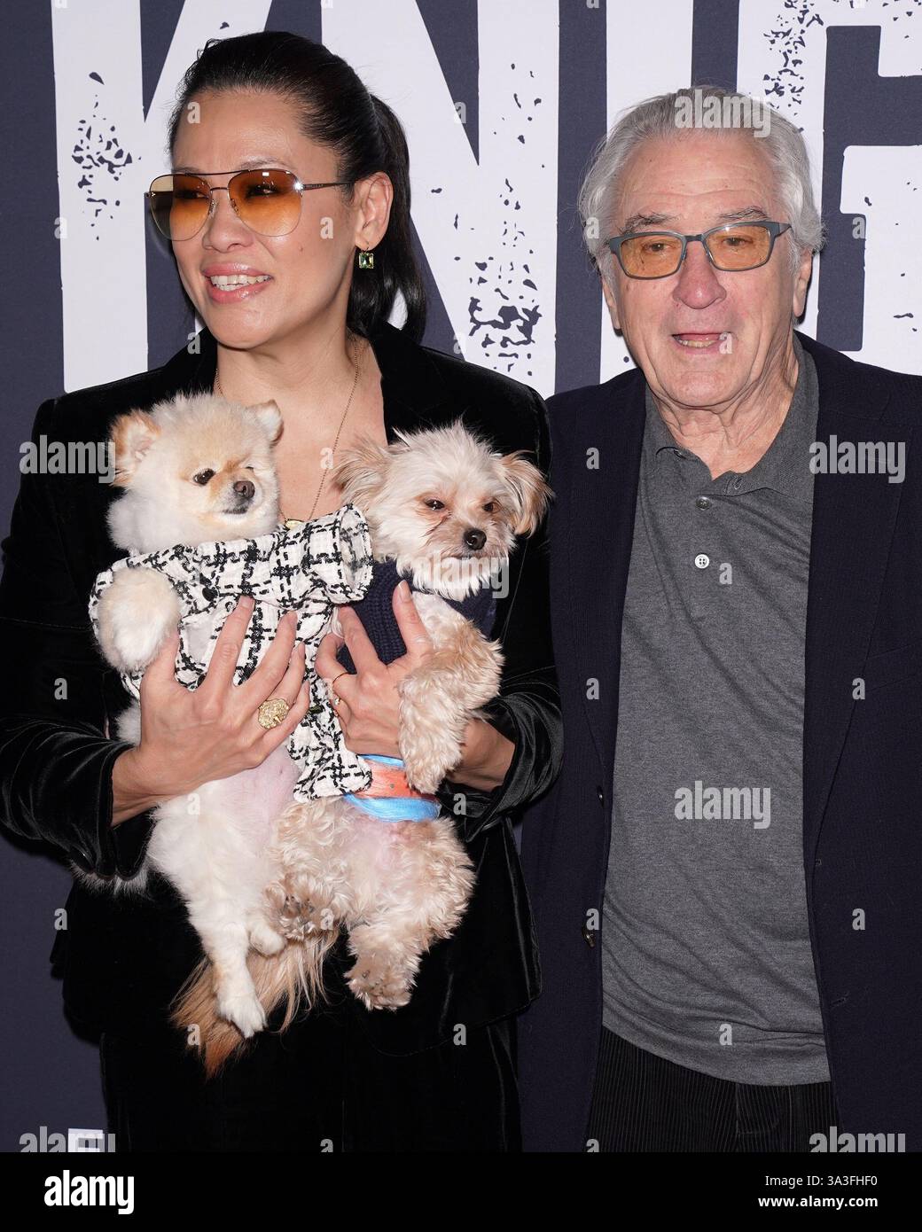 Ny. 15th Mar, 2025. Tiffany Chen, Robert De Niro at arrivals for THE ...