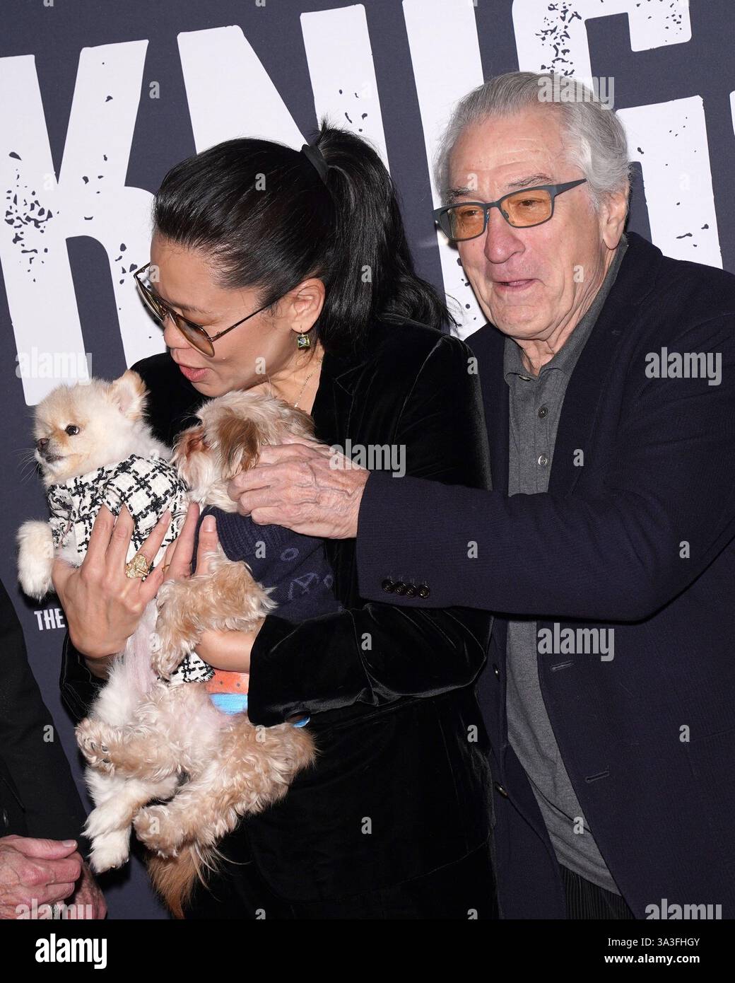 Ny. 15th Mar, 2025. Tiffany Chen, Robert De Niro at arrivals for THE ...