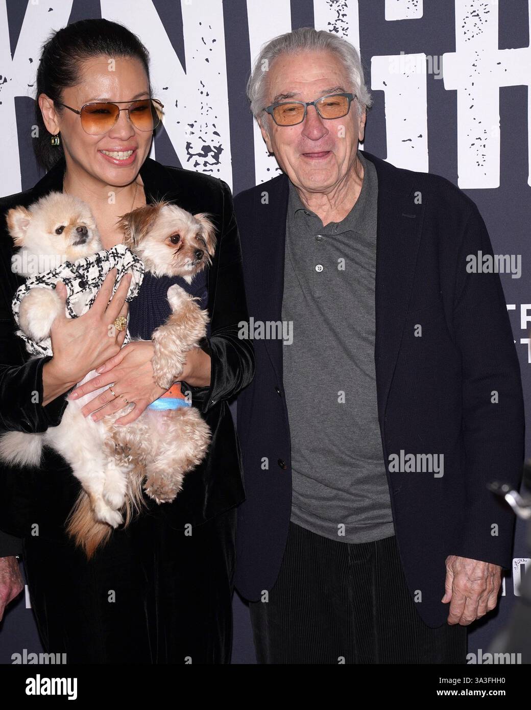 Ny. 15th Mar, 2025. Tiffany Chen, Robert De Niro at arrivals for THE ...