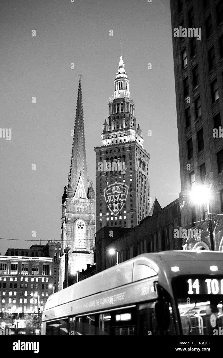 Terminal Tower in Cleveland ohio Stock Photo - Alamy