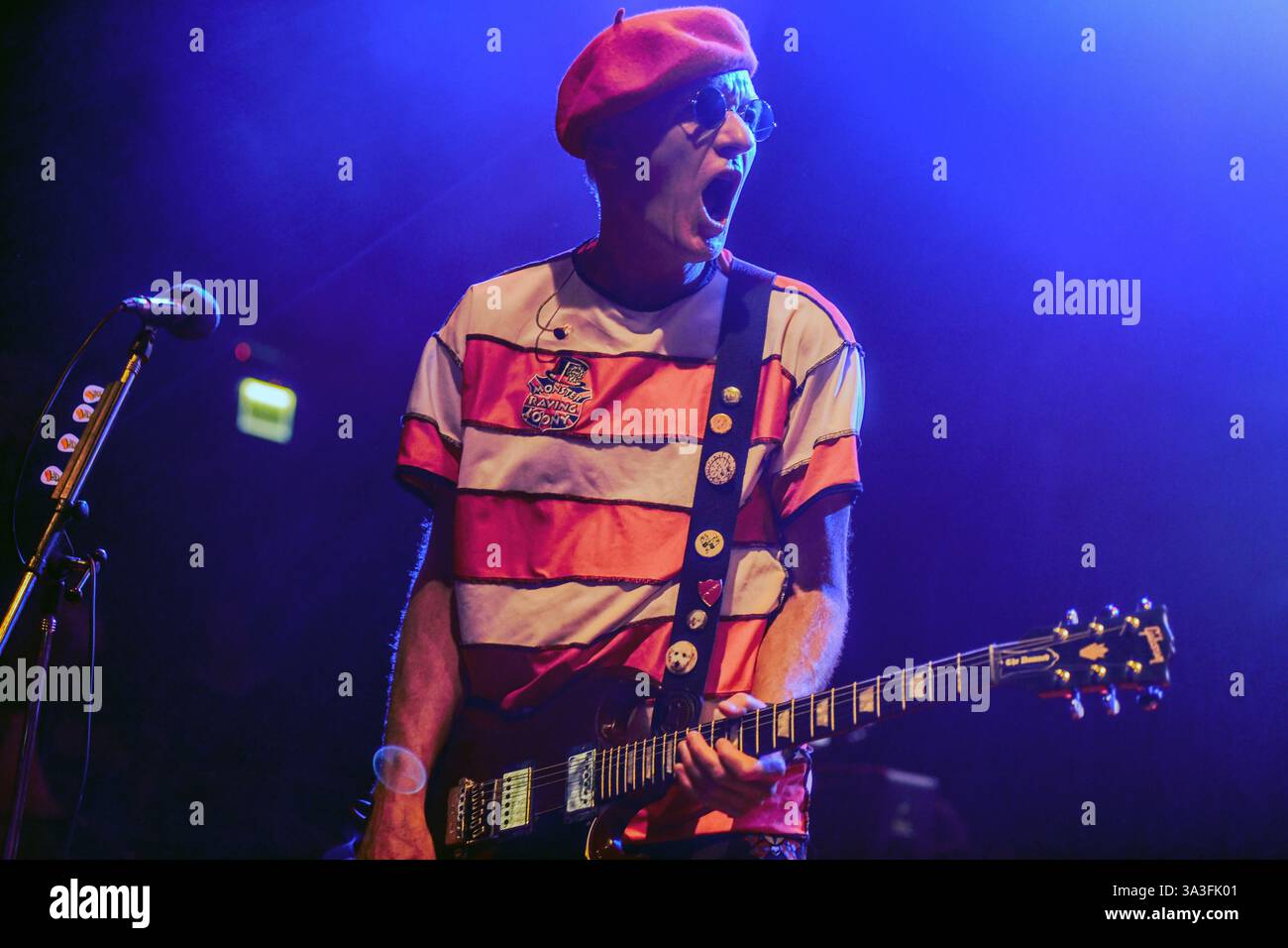 Buenos Aires (15th Mar 2025). Punk rock legends The Damned, playing ...