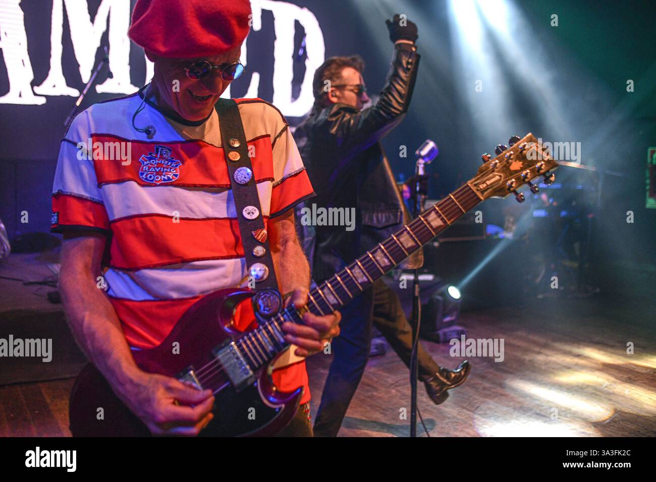 Buenos Aires (15th Mar 2025). Punk rock legends The Damned, playing ...