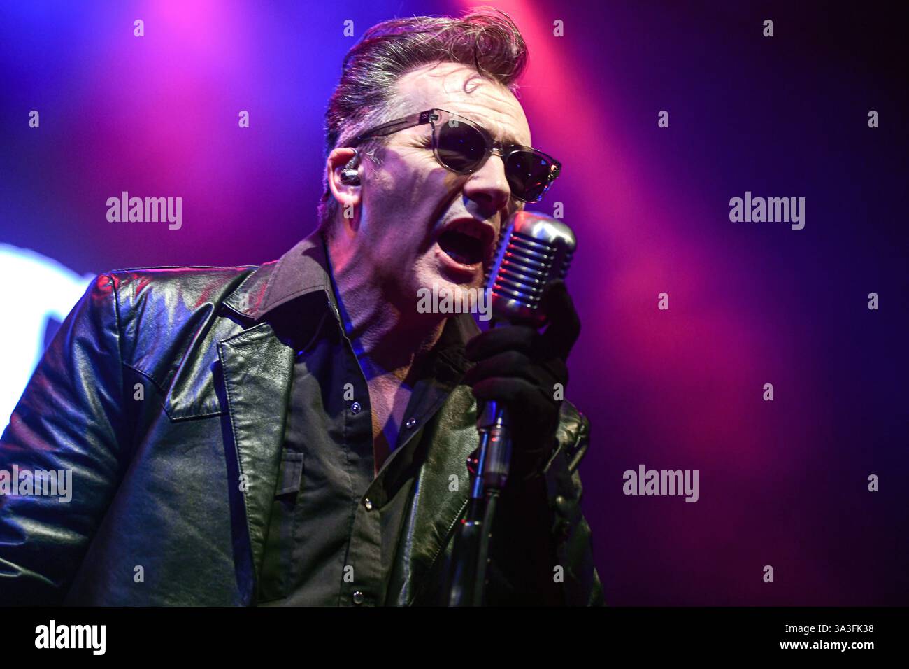 Buenos Aires (15th Mar 2025). Punk rock legends The Damned, playing ...