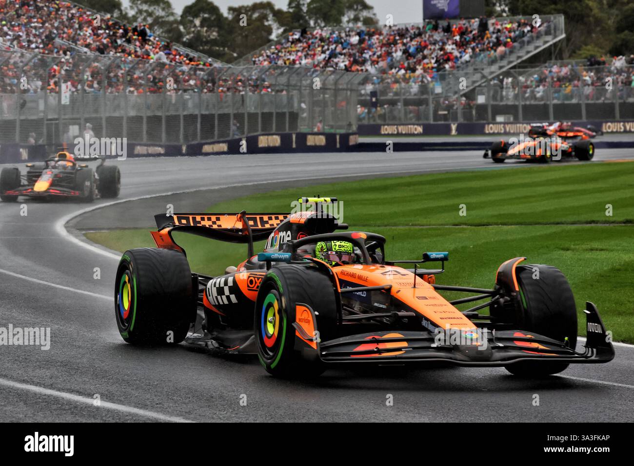 Melbourne, Australia. 16th Mar, 2025. Lando Norris (GBR) McLaren MCL39. 16.03.2025. Formula 1 ...