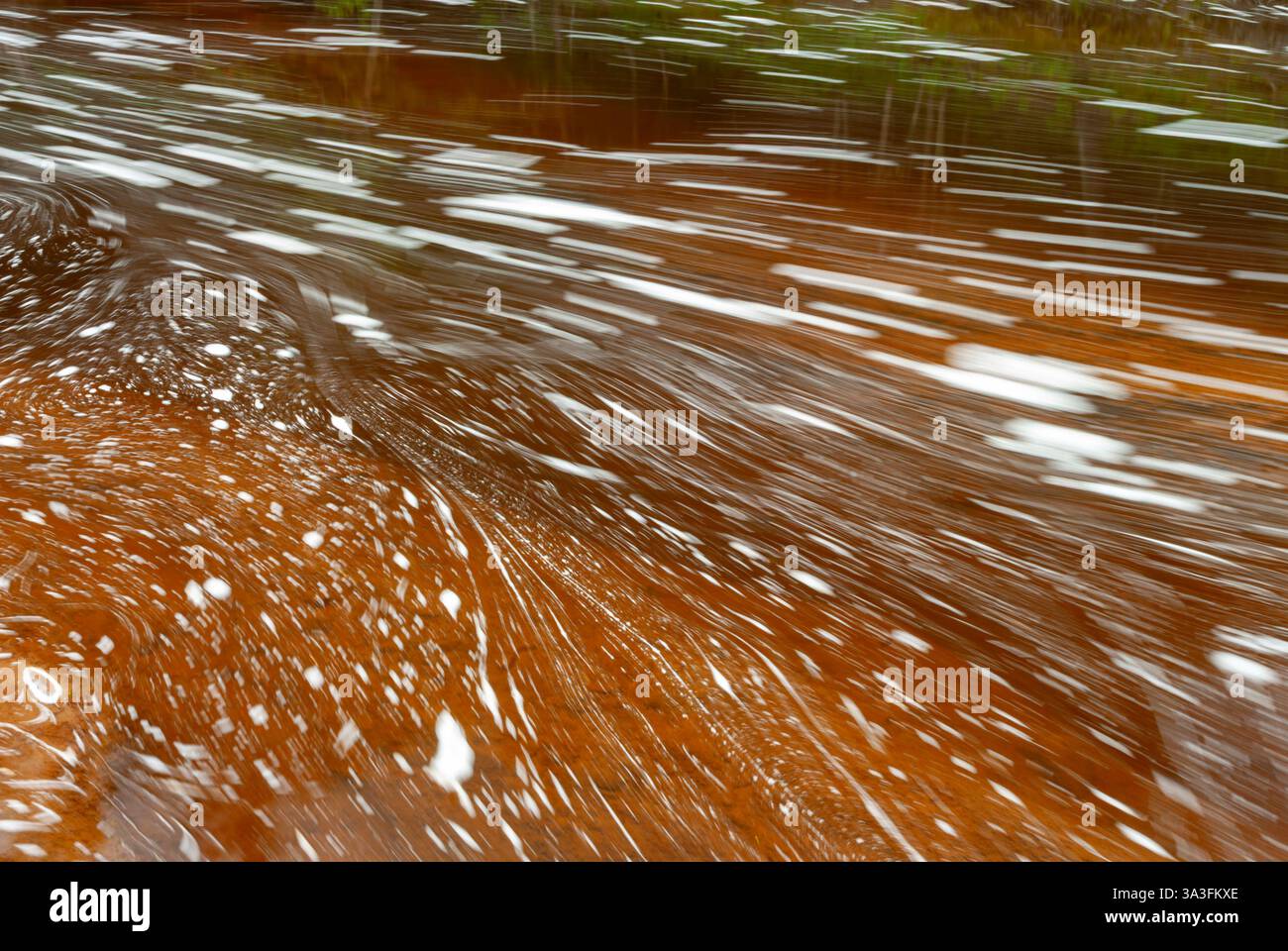 Foam bubbles downstream from hi-res stock photography and images - Alamy
