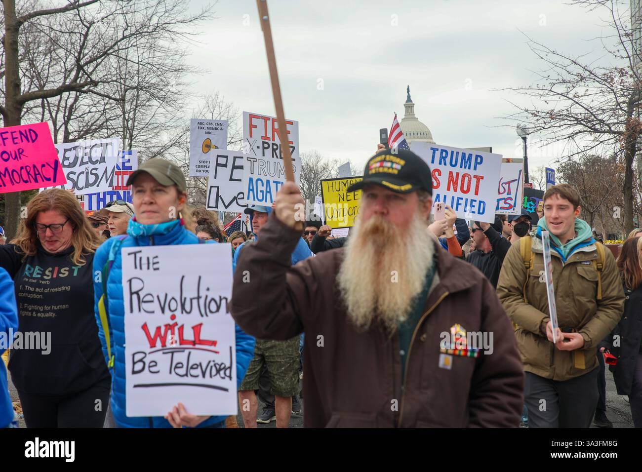 Washington, USA. 15th Mar, 2025. March 16, 2025, FOX News, NBC News and ...