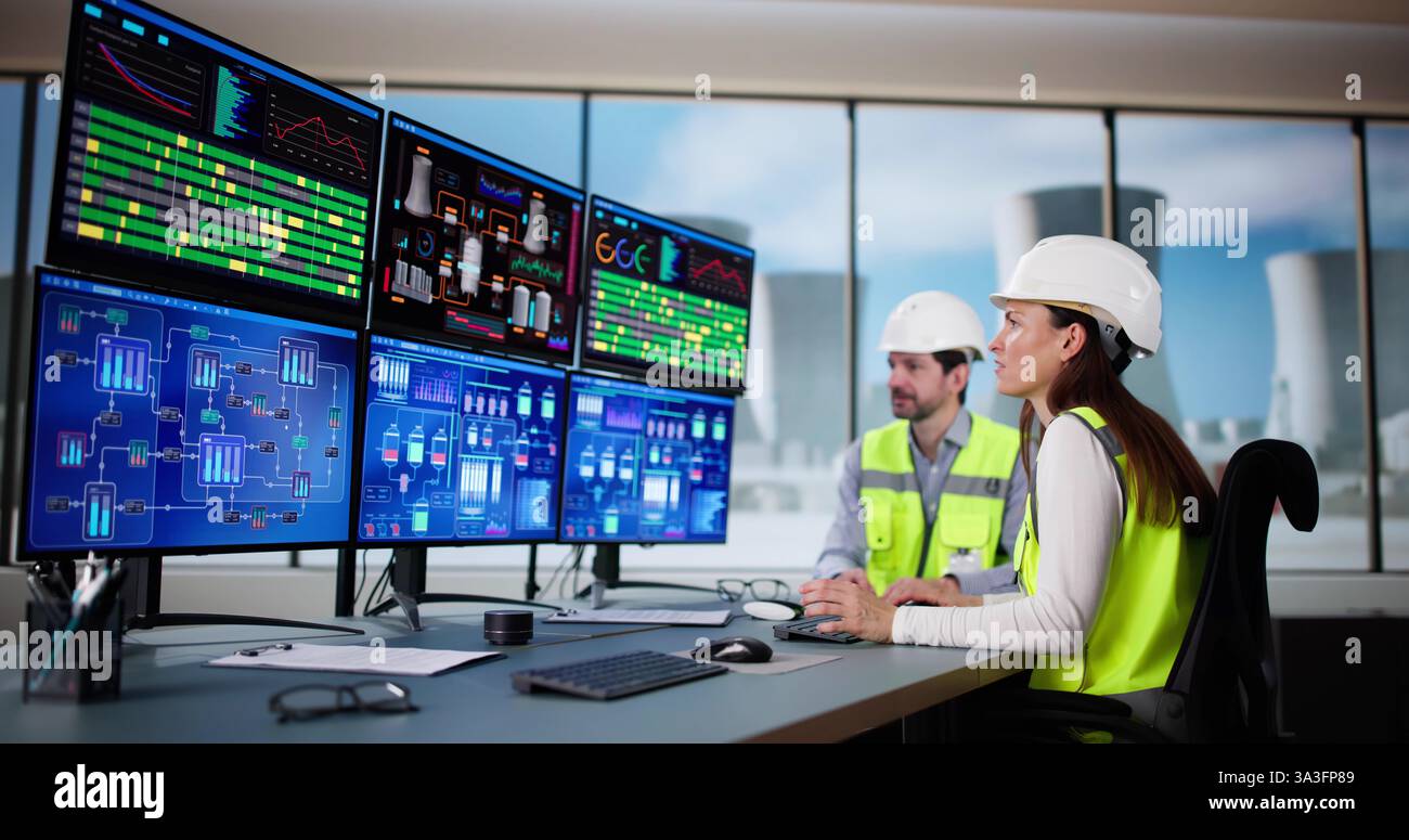 Female Engineer Learns to Control Nuclear Plant Using SCADA Software ...