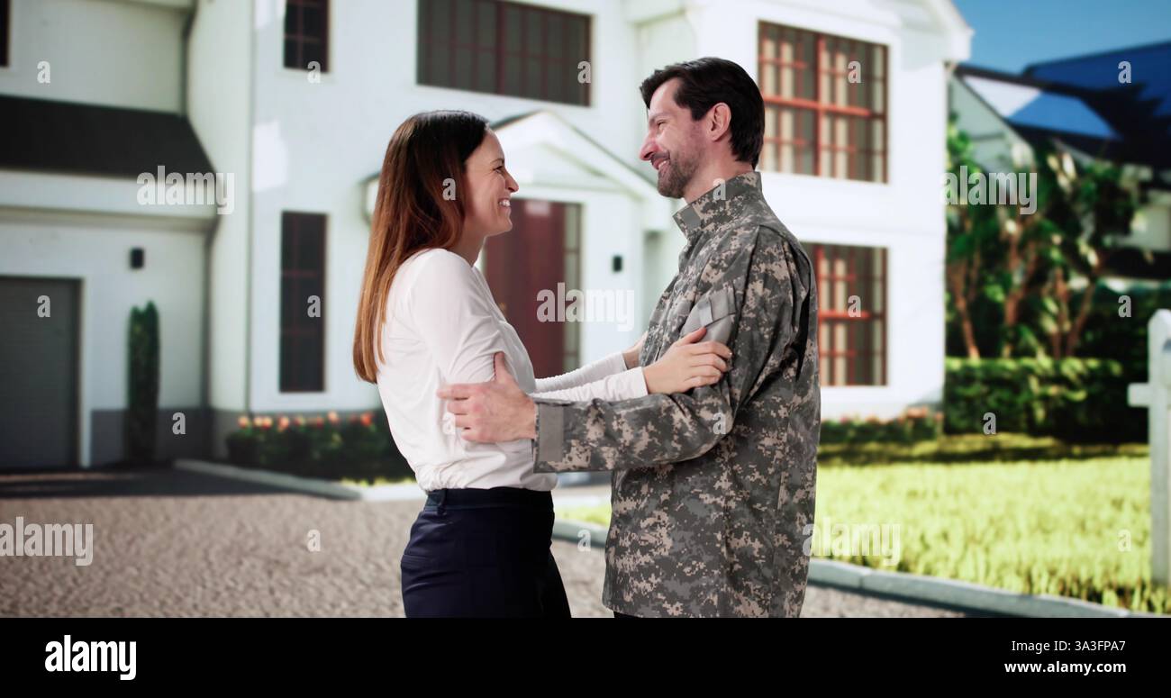 Real estate closing military hi-res stock photography and images - Alamy