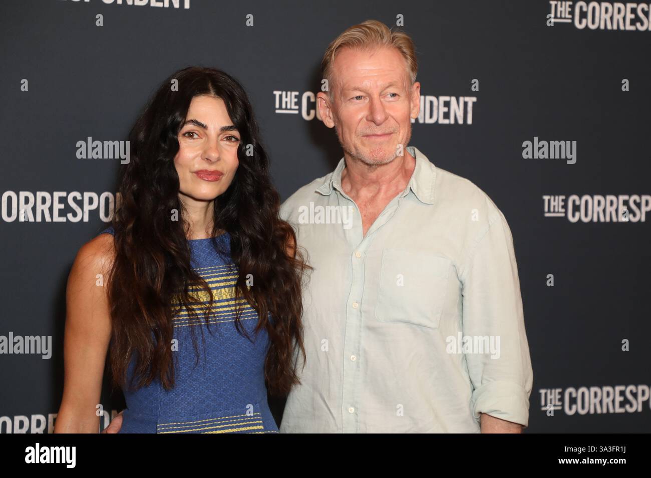 Sydney, Australia. 16th March 2025. Actress Silvia Colloca and Richard ...