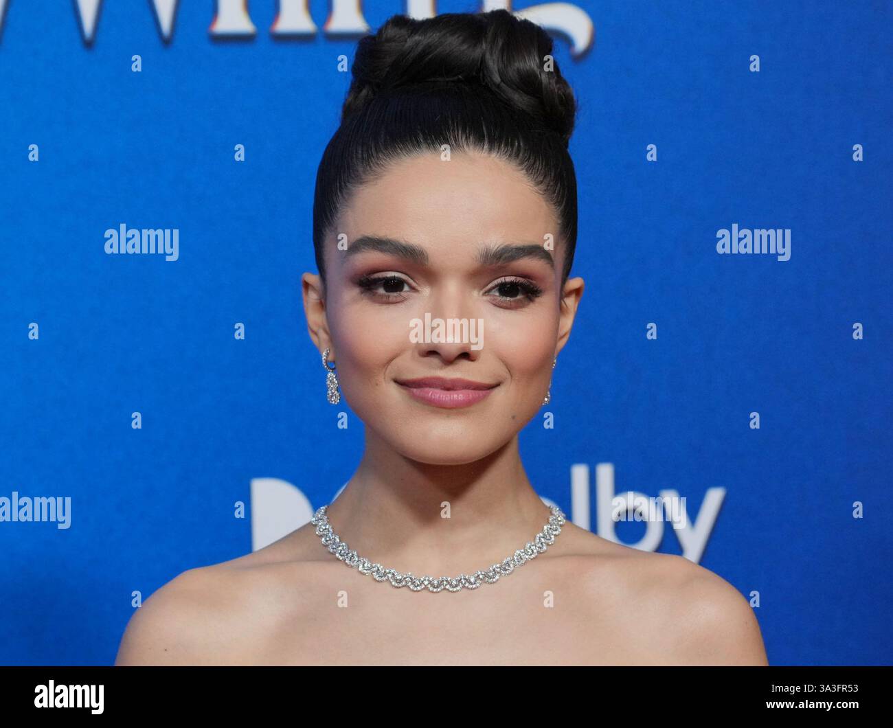 Los Angeles, USA. 15th Mar, 2025. Rachel Zegler arrives at Walt Disney ...