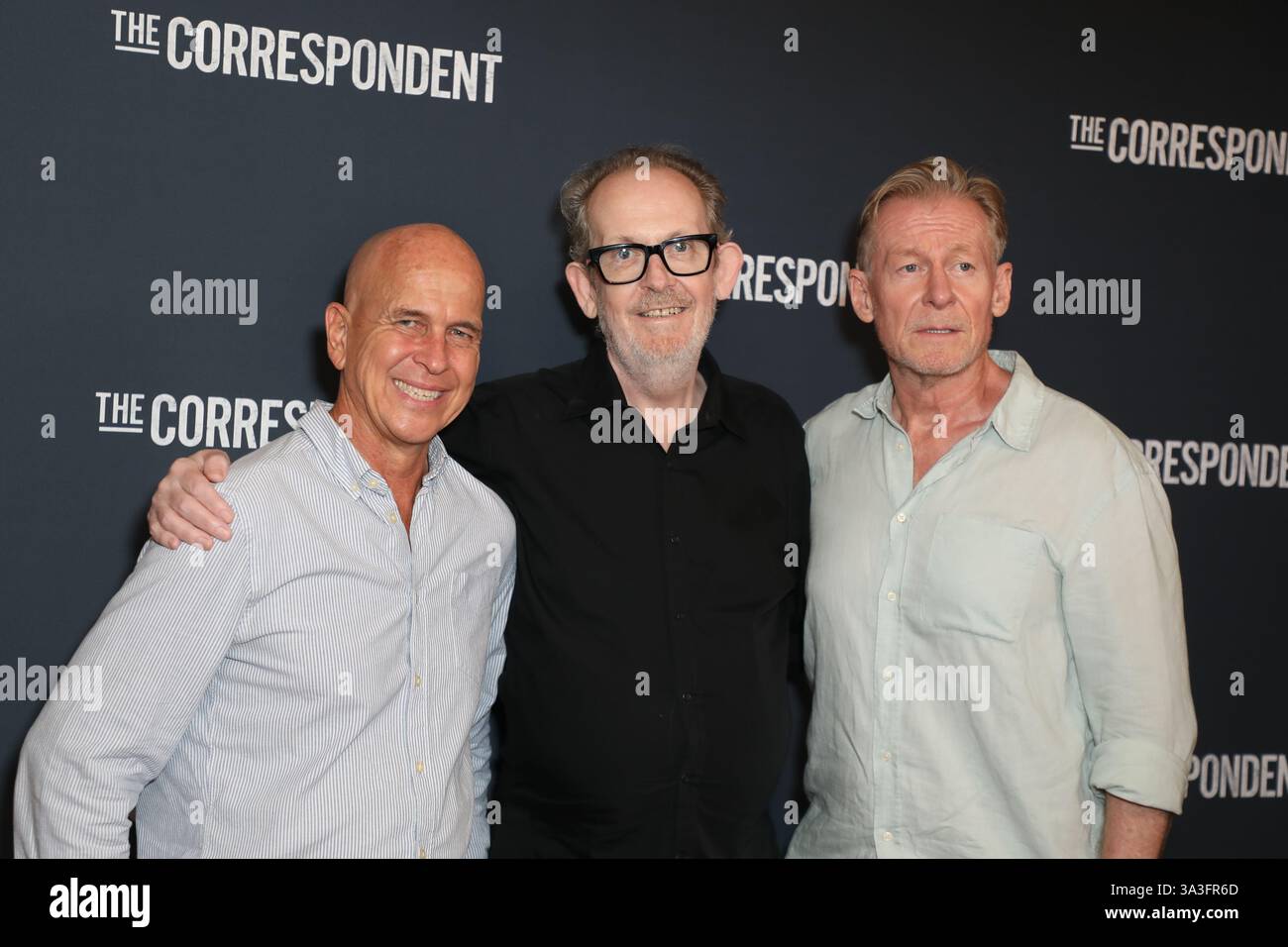 Sydney, Australia. 16th March 2025. L-R: Journalist Peter Greste ...