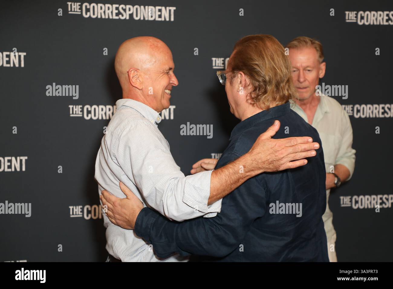 Sydney, Australia. 16th March 2025. L-R: Journalist Peter Greste ...