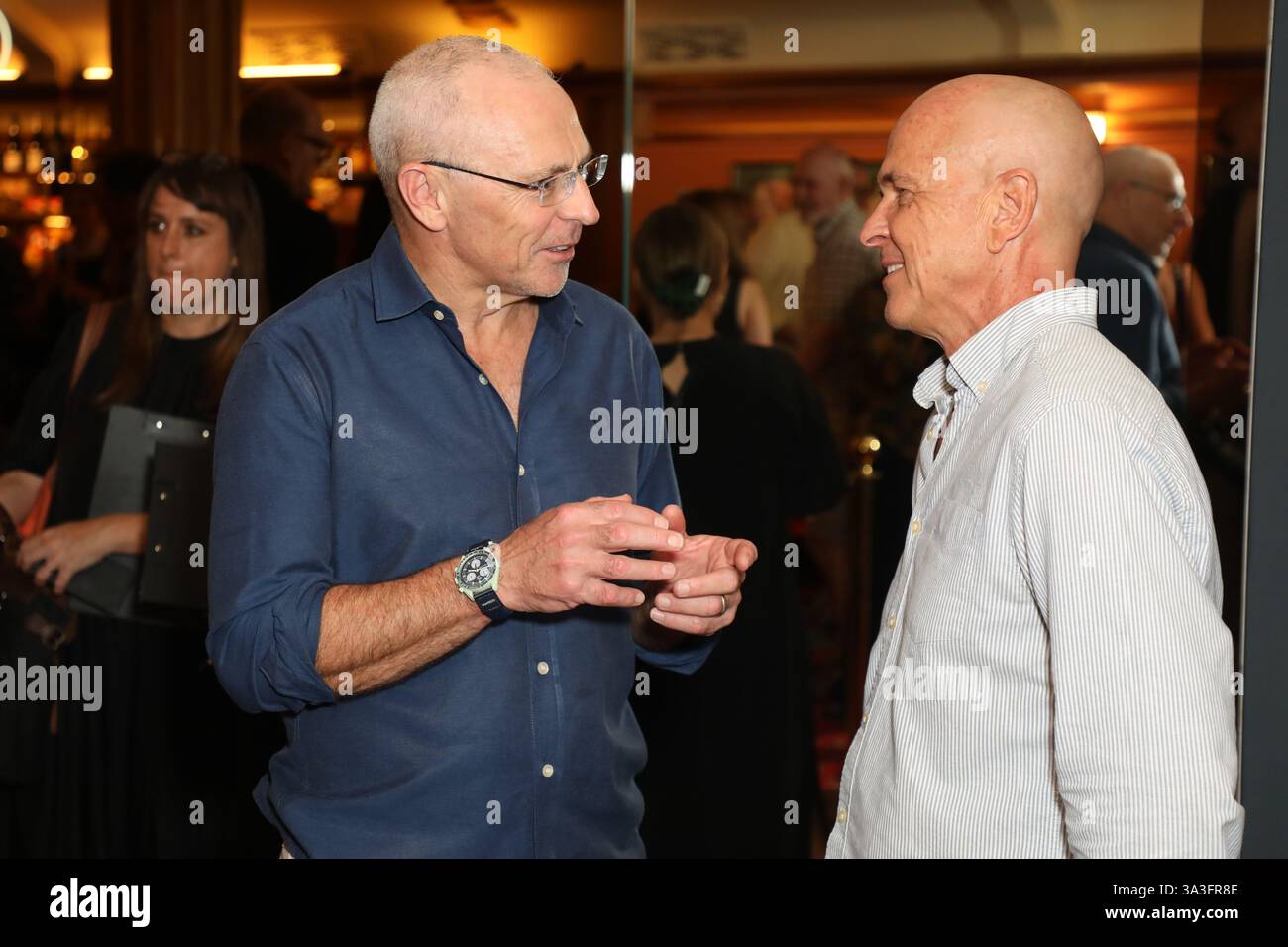 Sydney, Australia. 16th March 2025. Journalists Chris Reason and Peter ...
