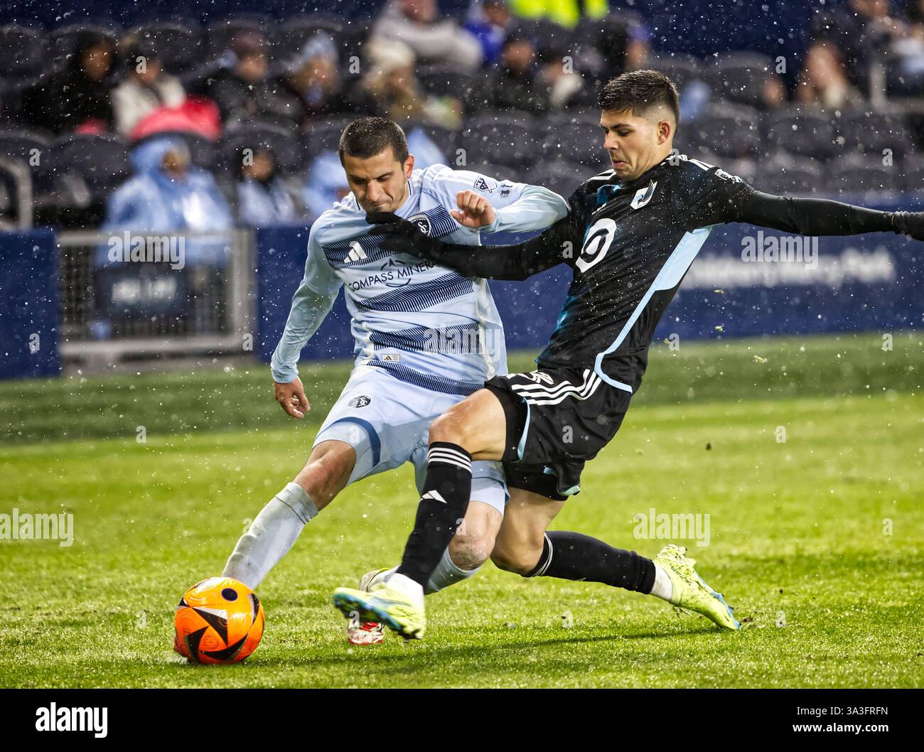 March 15, 2025, Kansas City, Kansas, USA: Sporting KC forward SHAPI ...