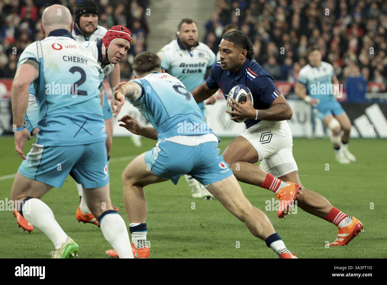 Peato Mauvaka of France during the 2025 Six Nations Championship, rugby ...