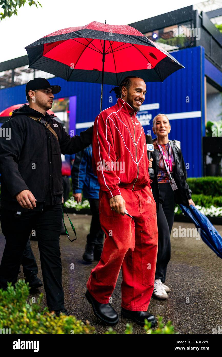 Melbourne, Victoria, Australia. 16th Mar, 2025. Scuderia Ferrari HP ...