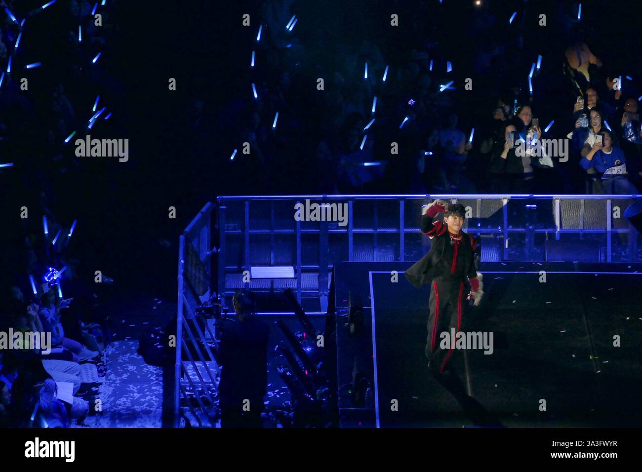 Toronto, Canada.14th March 2025. Chinese singer Charlie Zhou Shen ...
