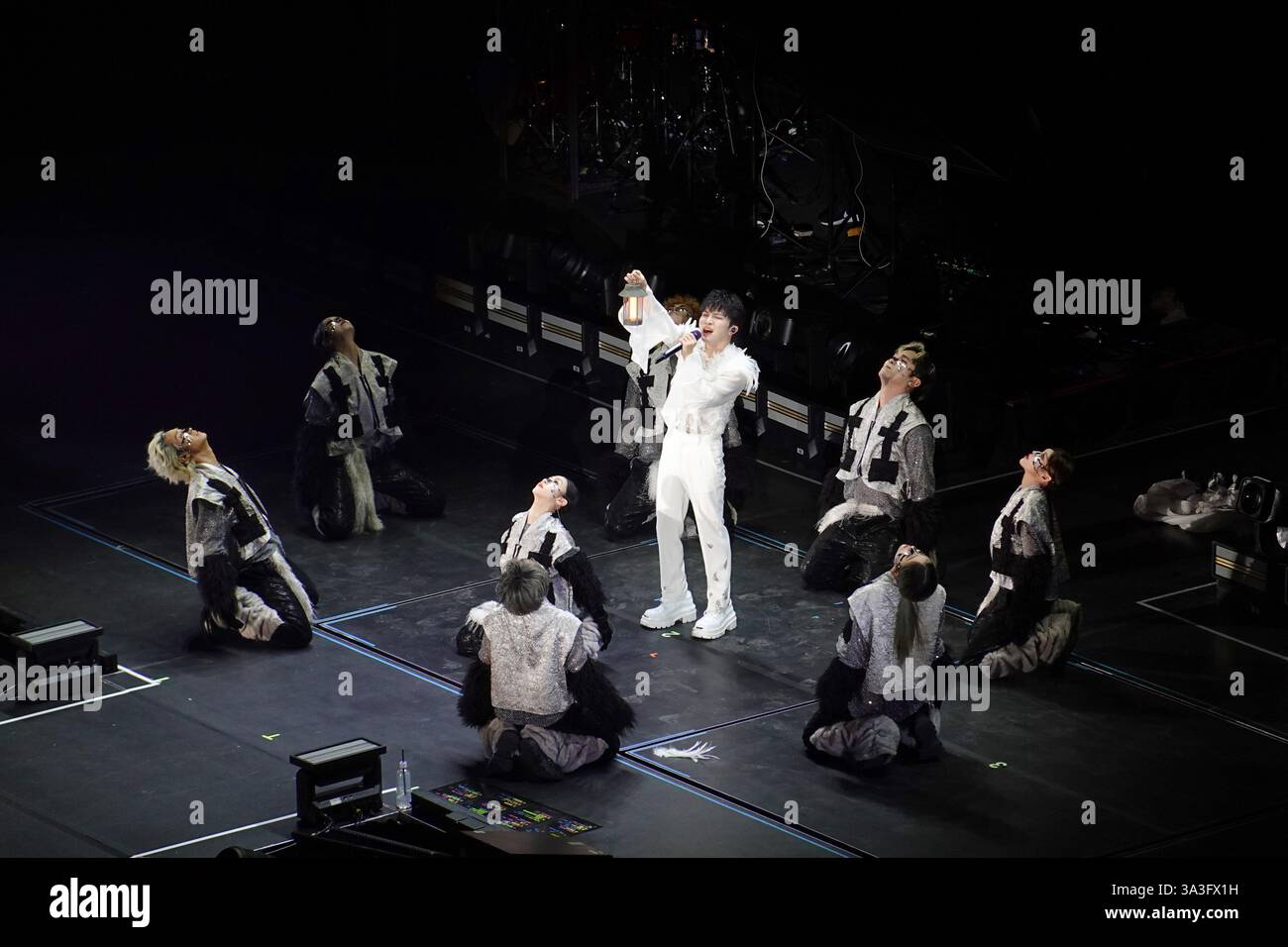 Toronto, Canada.14th March 2025. Chinese singer Charlie Zhou Shen ...