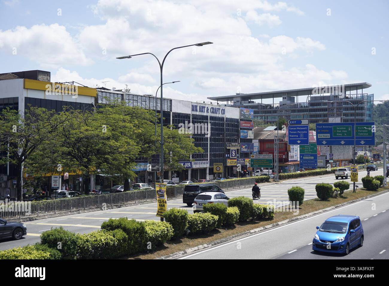 Taman Melawati suburban residential area in Selangor, Malaysia Stock ...