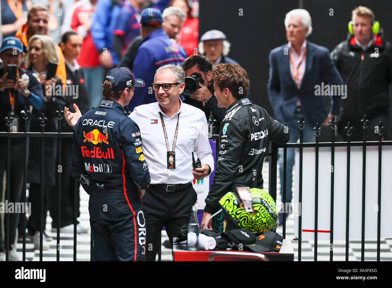 George russell max verstappen 2025 hi-res stock photography and images ...