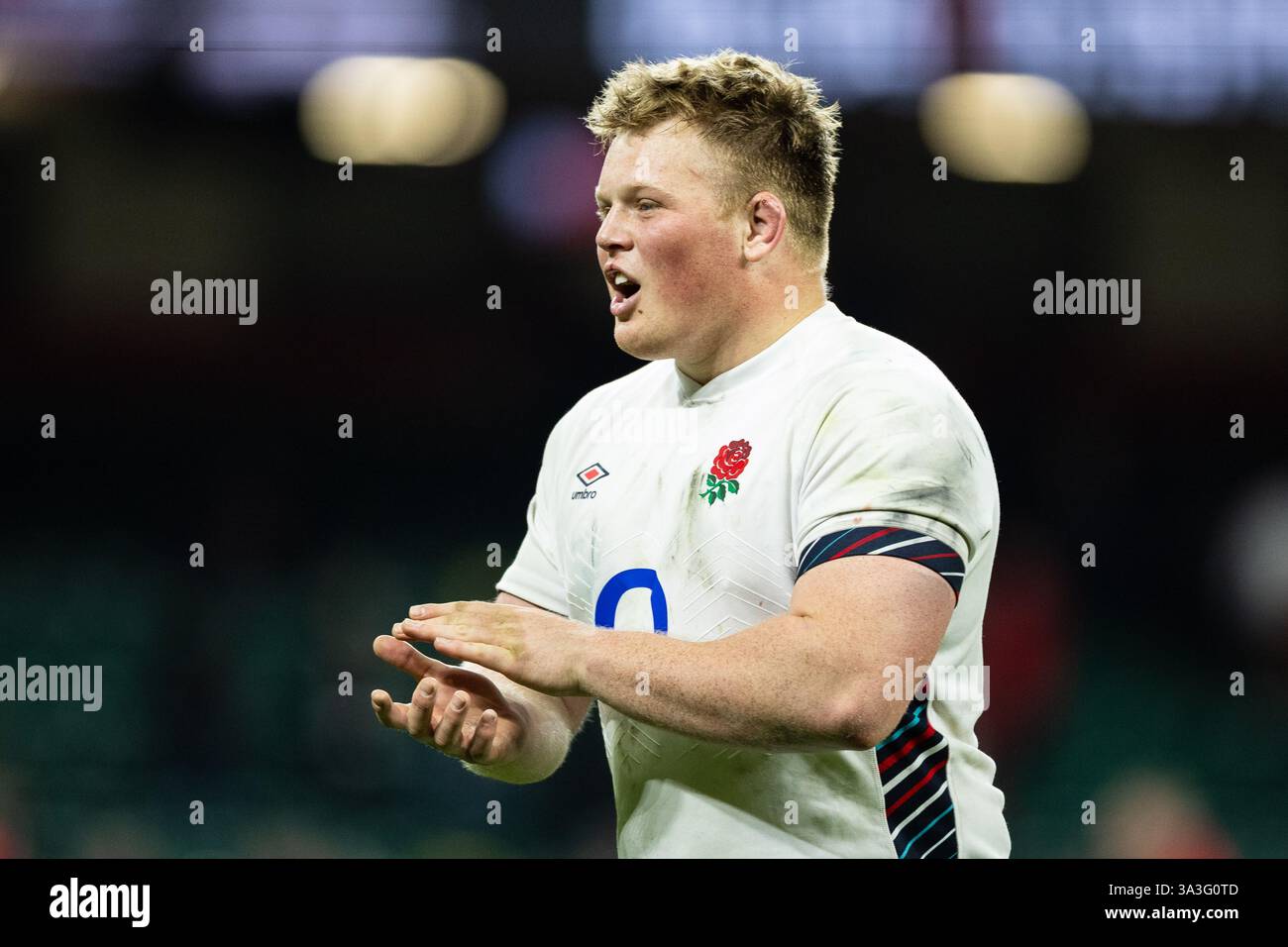 Fin Baxter of England after the 2025 Six Nations Championship, rugby ...