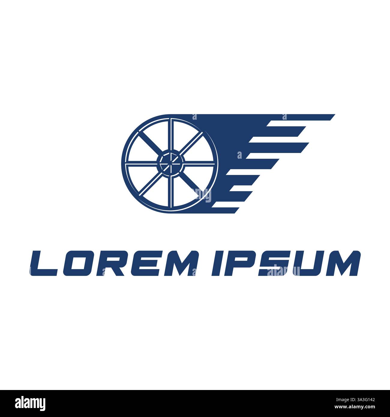 Quick Fast Running Alloy Wheel for Racing Custom Garage Logo Design ...