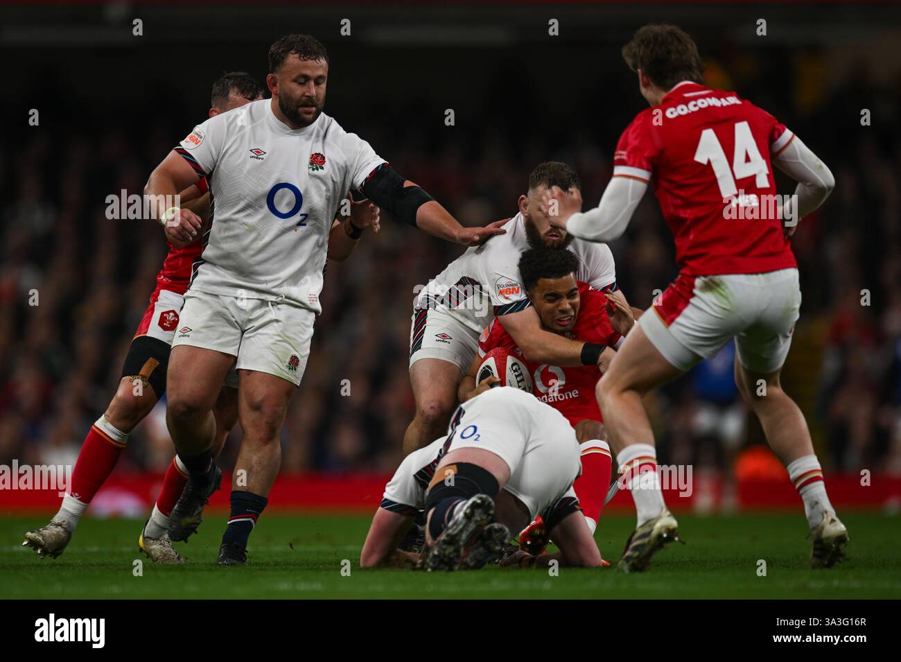 Guinness Mens Six Nations, Principality Stadium, Cardiff, Wales 15/03/2025 Wales vs England ...
