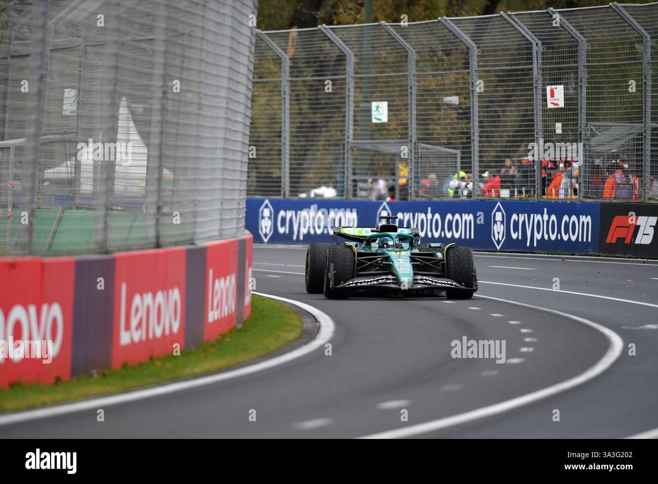 MELBOURNE, AUSTRALIA 16 Mar 2025. Pictured: Aston Martin Formula 1 ...