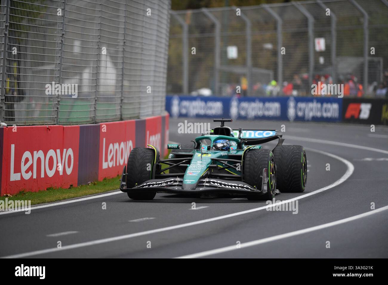 MELBOURNE, AUSTRALIA 16 Mar 2025. Pictured: Aston Martin Formula 1 ...