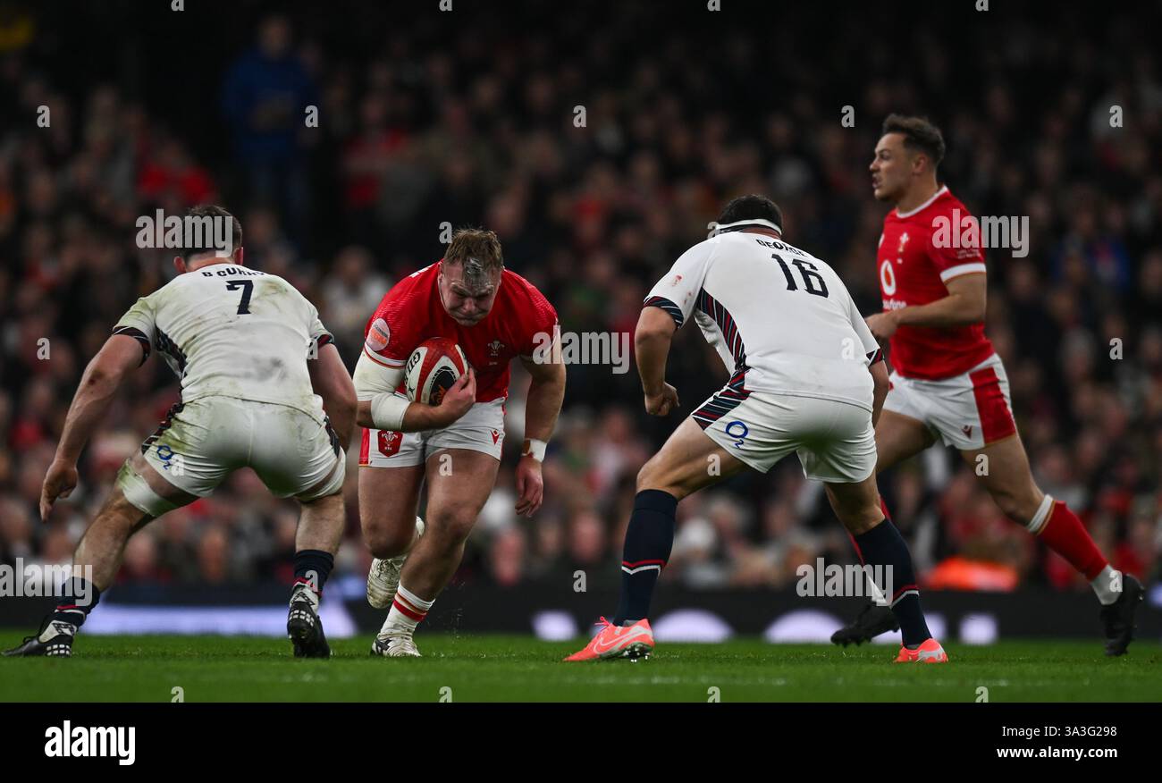Guinness Mens Six Nations, Principality Stadium, Cardiff, Wales 15/03/2025 Wales vs England ...