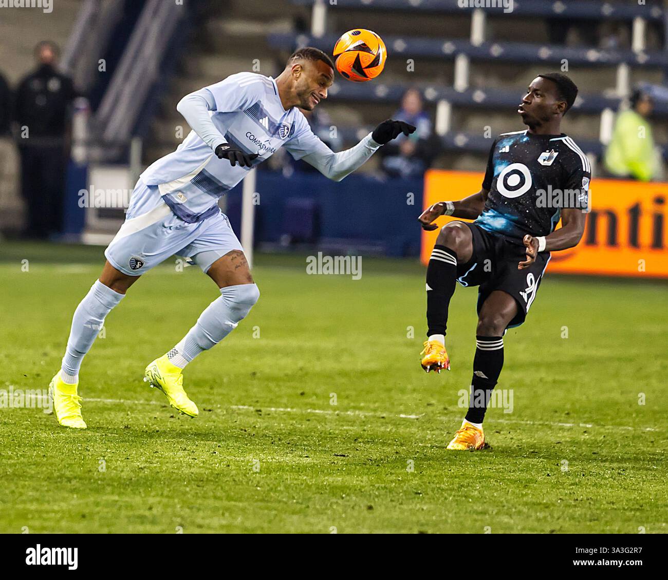 March 15, 2025, Kansas City, Kansas, USA: Sporting KC forward KHIRY ...